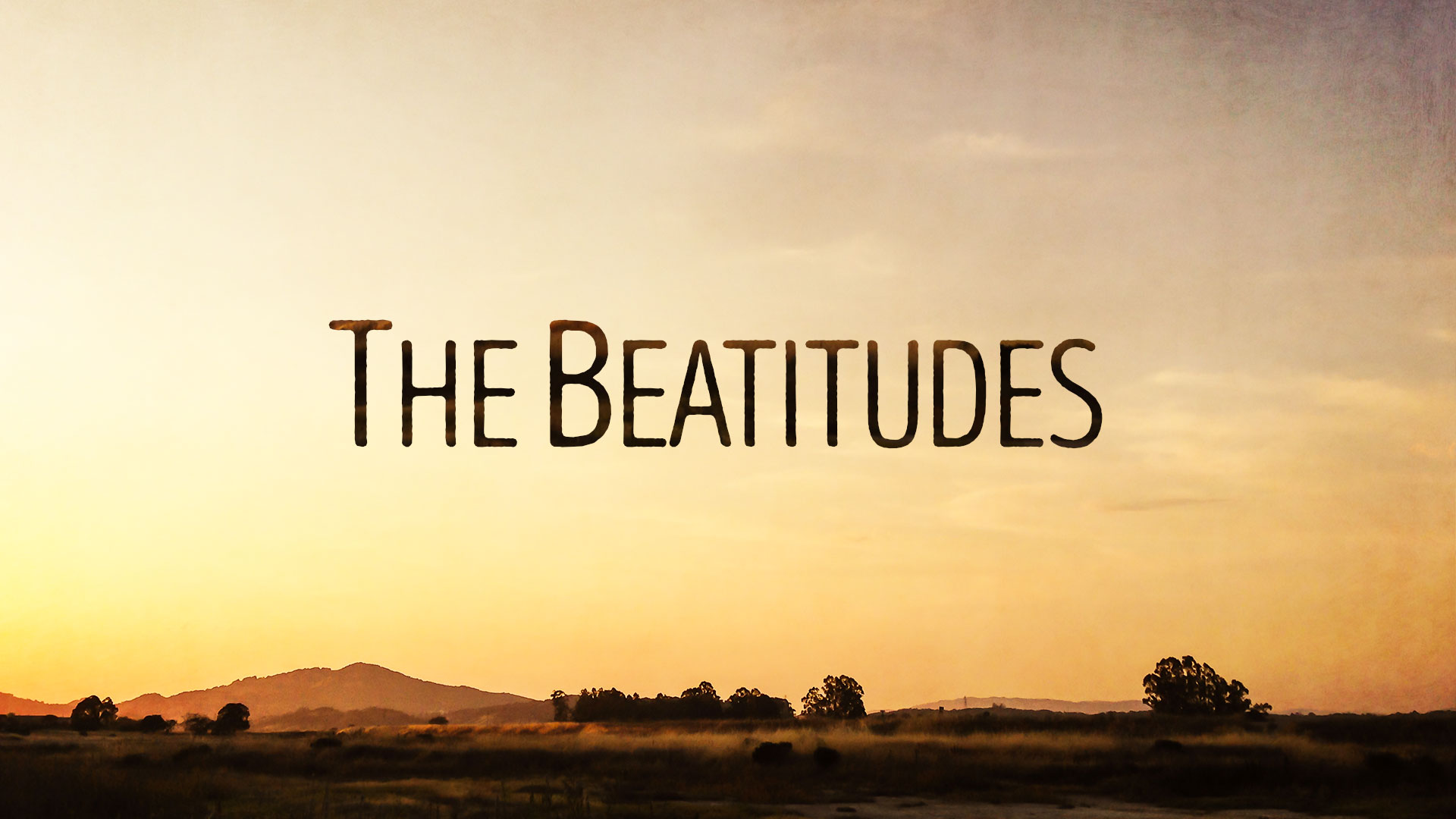 Matthew Ch 10 v 1-12 - The Beatitudes - Downpatrick Presbyterian Church